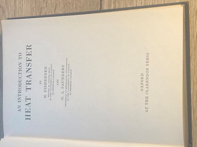 An Introduction to Heat Transfer