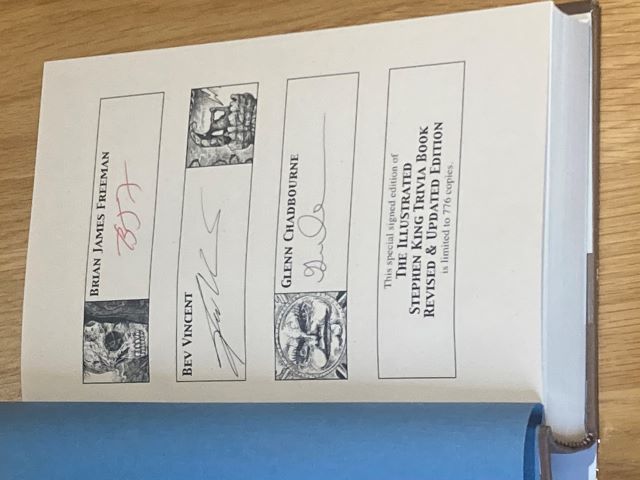The Illustrated Stephen King Trivia Book